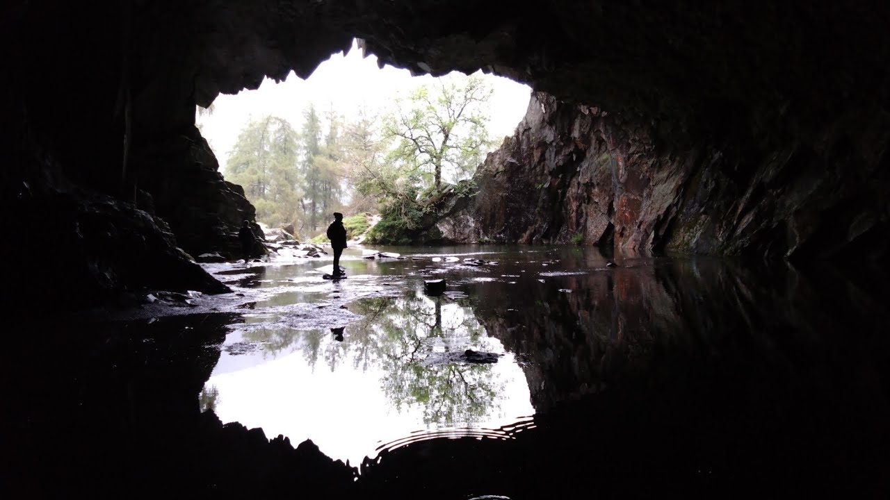 Grasmere to Ambleside via Rydal caves - YouTube