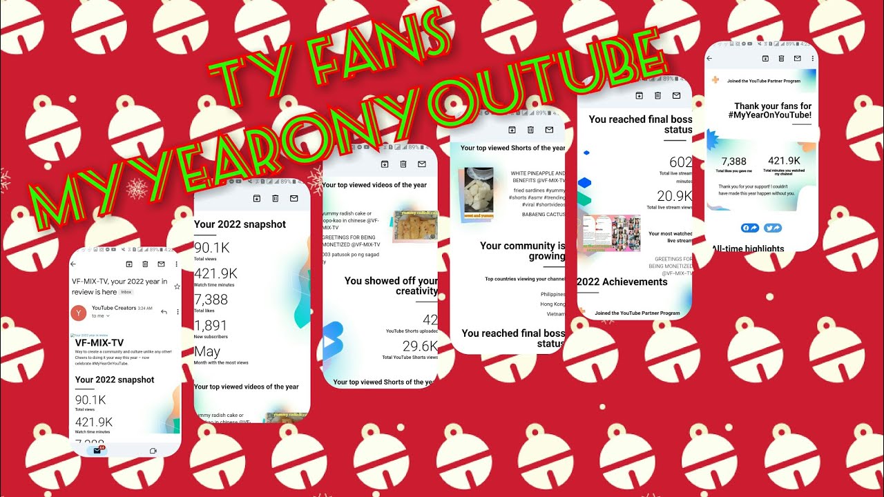 MY YEAR ON YOUTUBE @VF-MIX-TV10 - YouTube