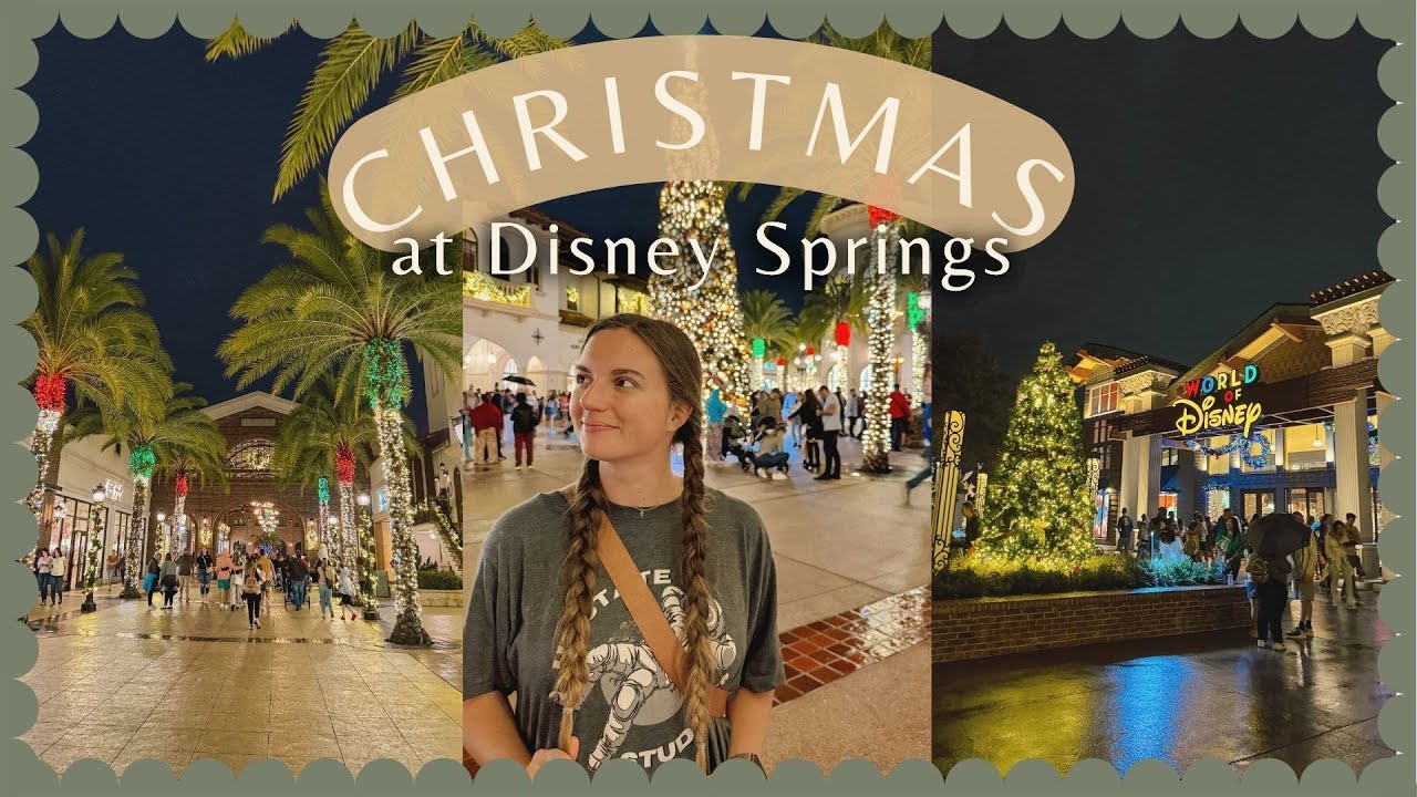 Christmas at Disney Springs 🎄🎁 | VLOG 2023 - YouTube