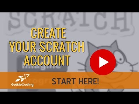 Scratch - Create Your Account - YouTube