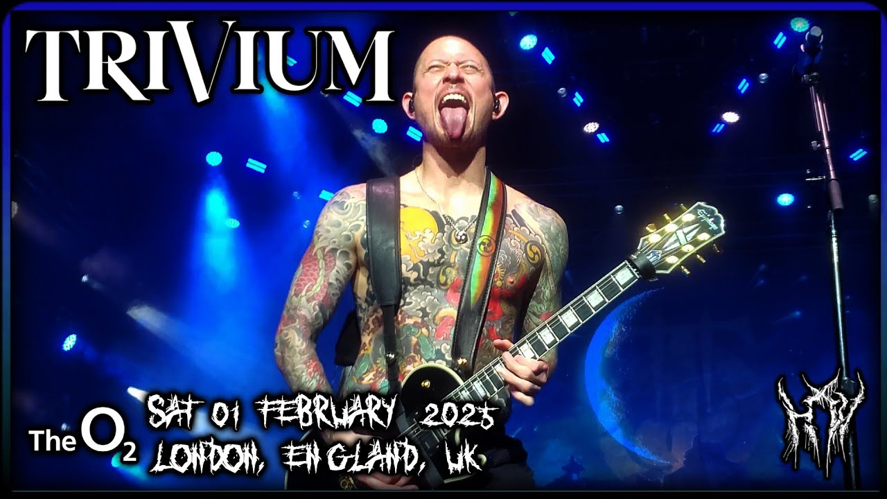 Trivium - In Waves | LIVE | LONDON, UK | 2025 - YouTube