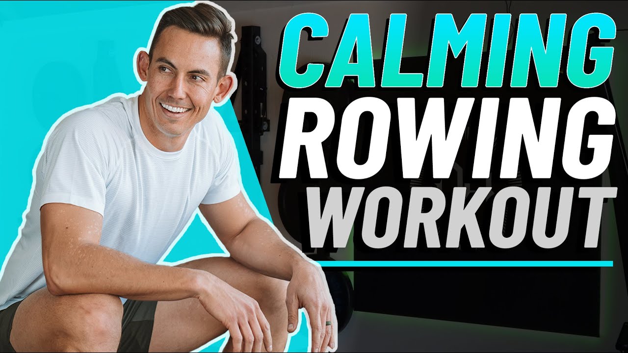 30 Minute Recovery Rowing Workout: ASMR Rowing - YouTube