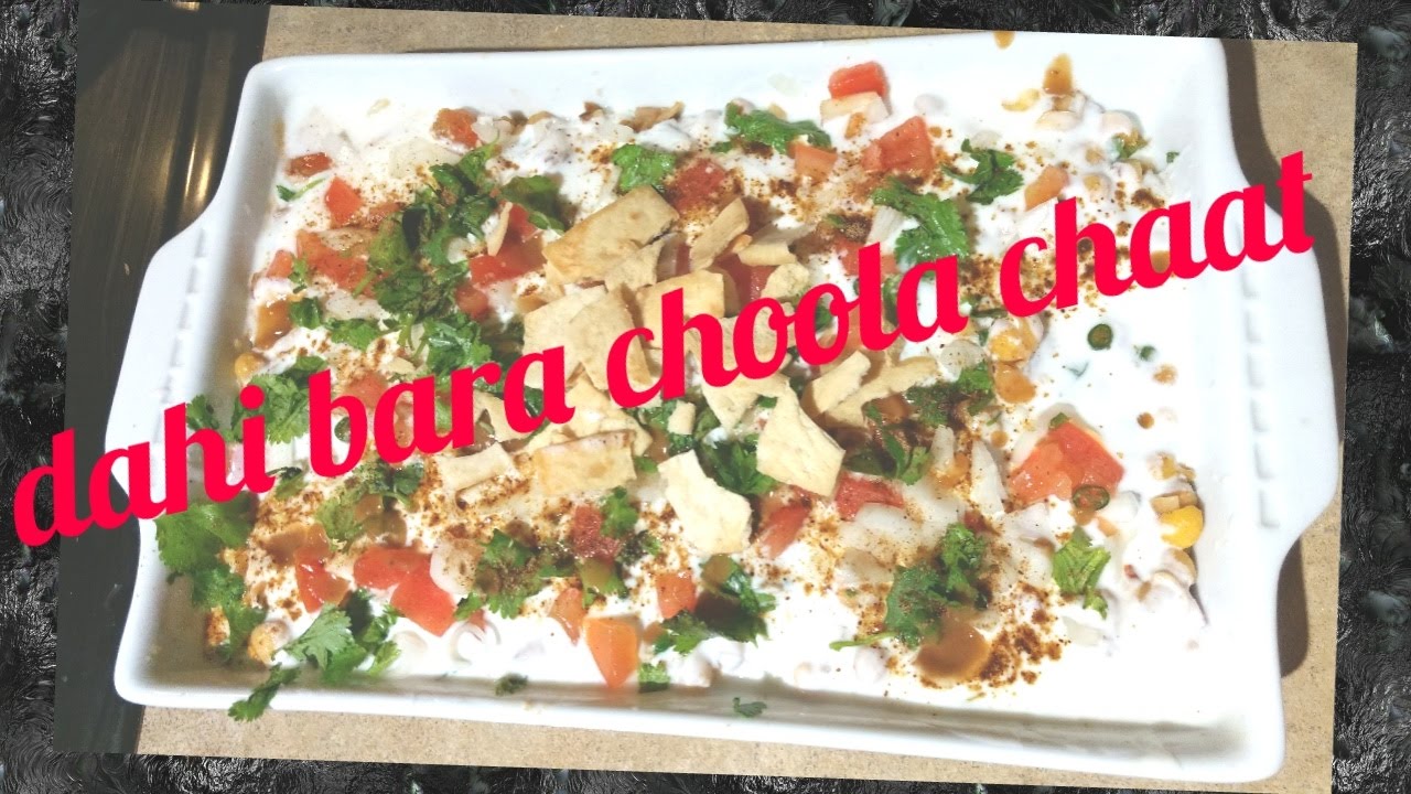 dahi bara chola chart recipe by "CHUTKHARE" - YouTube