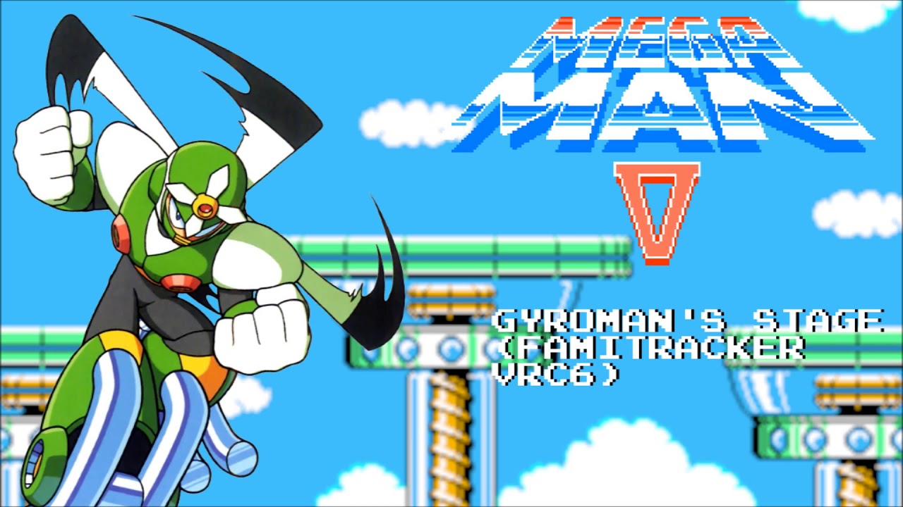 Mega Man 5 — Gyro Man's Stage (Famitracker VRC6) - YouTube