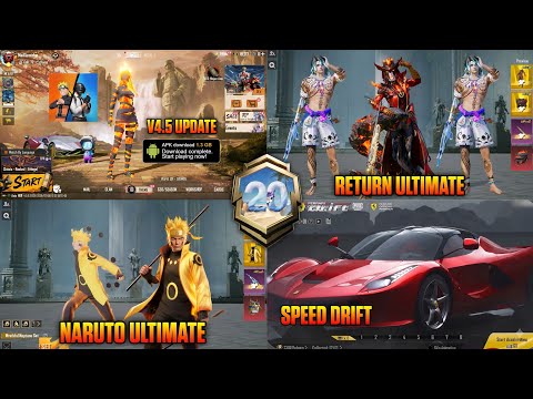 V4.5 Update is Here | Return Ultimate | Naruto Ultimate Set | Ferrari Speed Drift | Mythic Forge