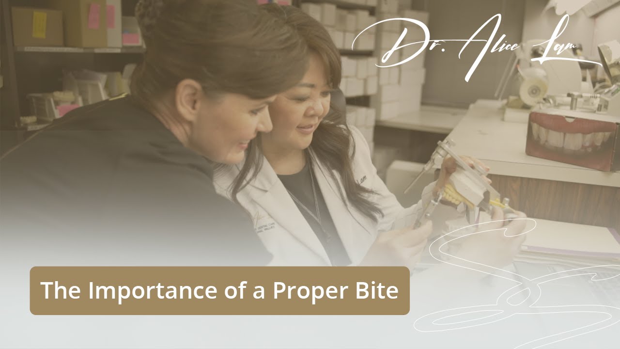 The Importance of a Proper Bite - YouTube
