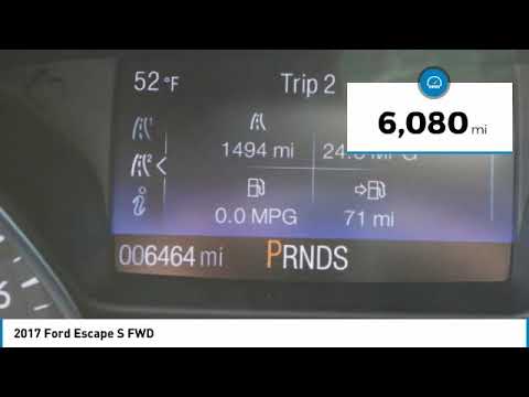 2017 Ford Escape P1714 - YouTube