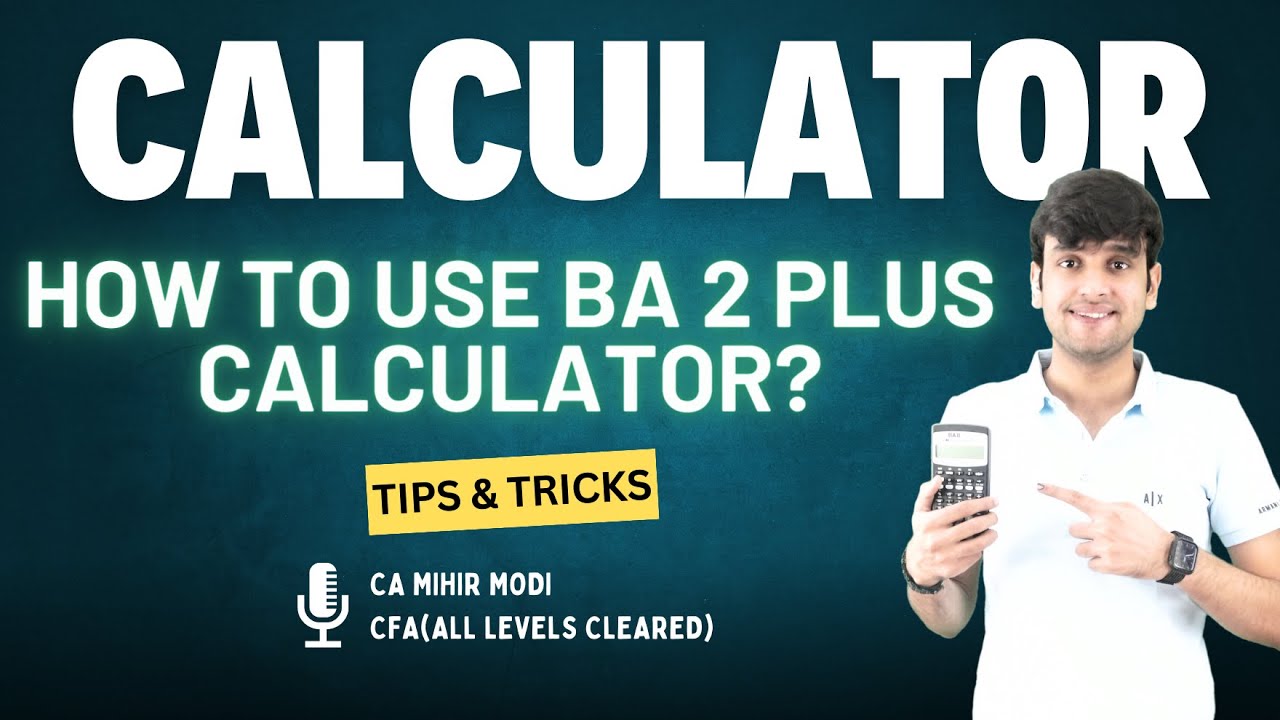 Ace your CFA/FRM CALCULATOR Usage: Best Guide #cfa #cfaexam #cfalevel1 ...