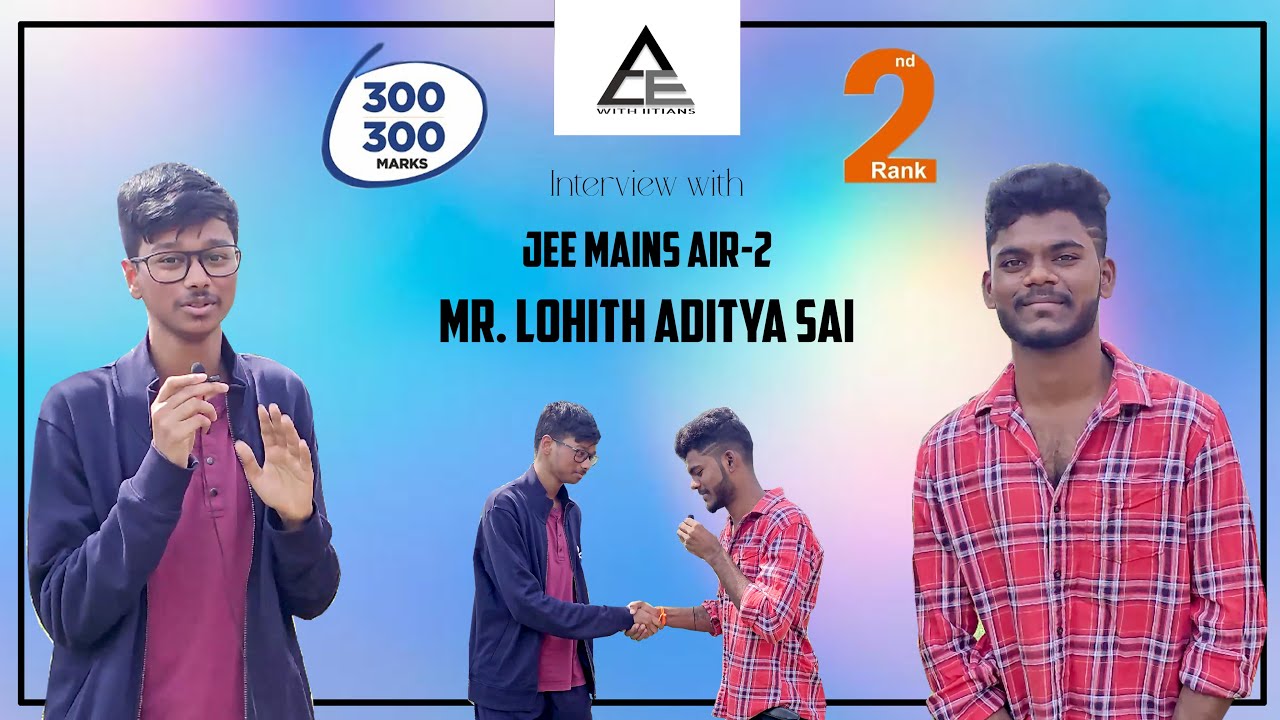 How to study jee mains 2026 🤔 ? … JEE MAINS AIR-2 300/300 #jee ...