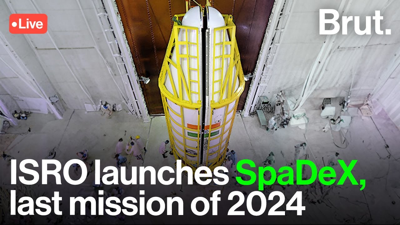 🔴 REPLAY: ISRO launches SpaDeX, last mission of 2024 - YouTube