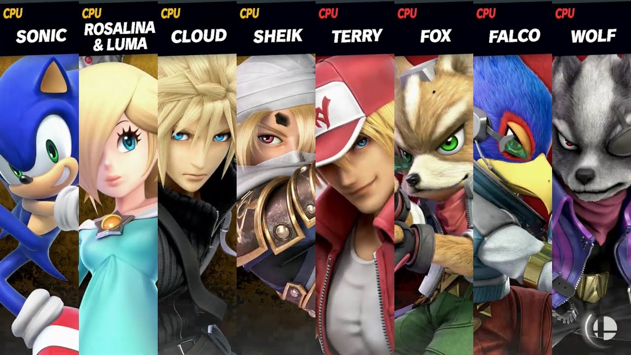 Super Smash Bros. Ultimate - Sonic & The Blonde Trio vs. Terry & Star ...