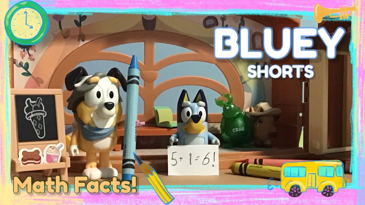 Math Facts at School! ️ | A Bluey Short - YouTube