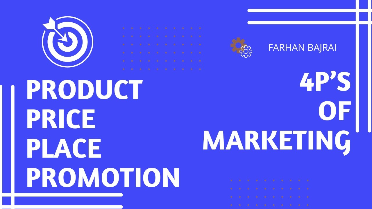 4 Ps of Marketing (Product, Price, Place & Promotion) - YouTube