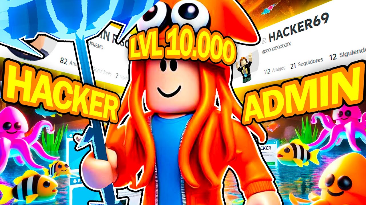 ¡DESCUBRO un HACKER o ADMIN en Fisch Roblox CALIFICANDO CUENTAS! 😱🚨 ...