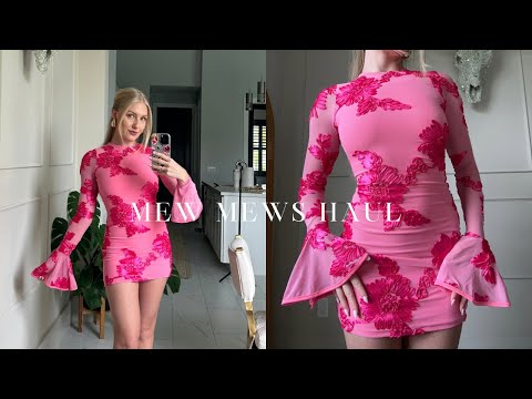 MEW MEWS | try on haul