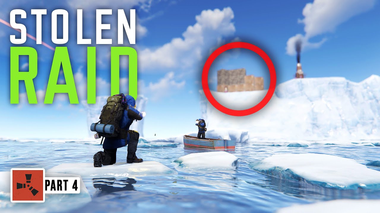 STEALING an ICEBERG BASE from a DETERMINED RAIDER! - Rust - YouTube