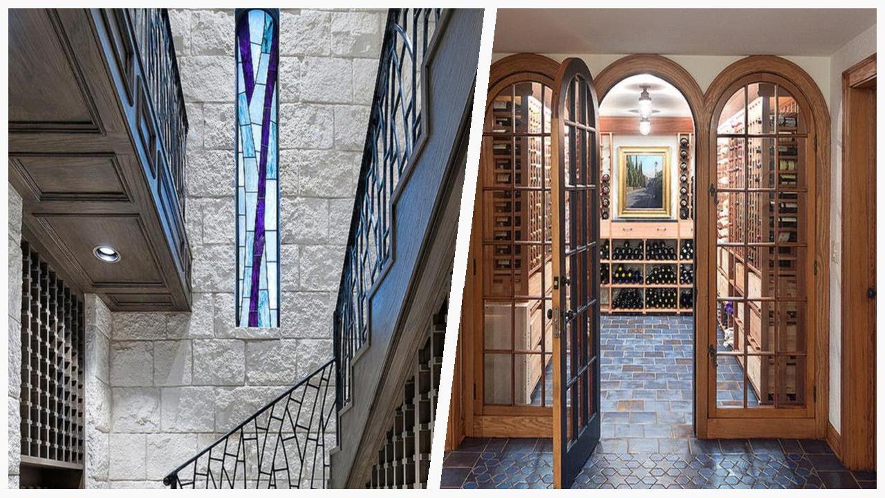 75 Blue Floor And Turquoise Floor Wine Cellar Design Ideas You'll Love ...