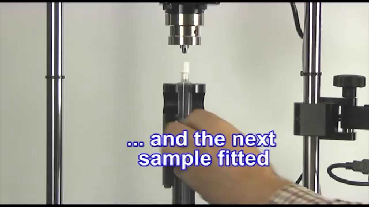 Semi-automated Torque Test on Medical Syringes - Mecmesin Torque ...