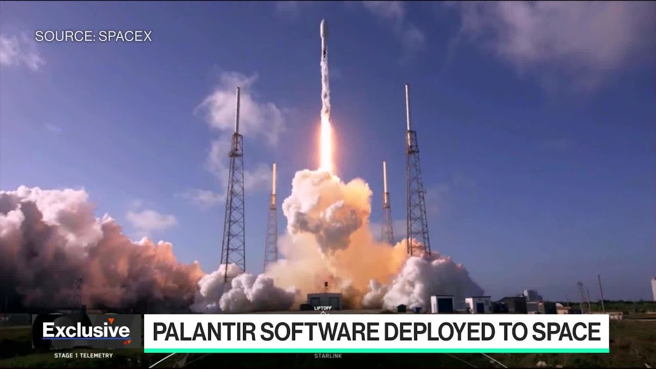 Palantir Software in Space - YouTube