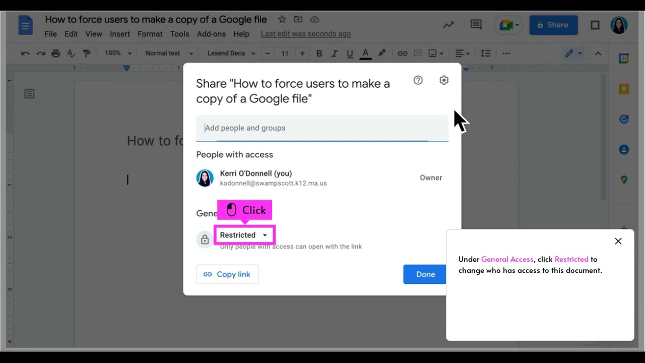 Google Docs How To Force Copy Of Doc YouTube Google Docs How To Force Copy Of Doc YouTube