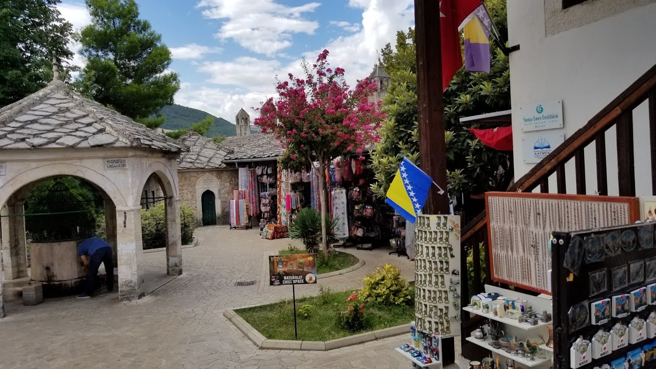 Mostar downtown, Bosnia. مدينة موستار بالبوسنه - YouTube