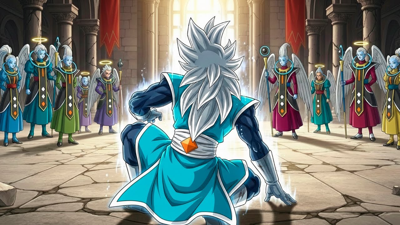 Goku faces several angels Whis and Vados are surprised by the Saiyan's ...