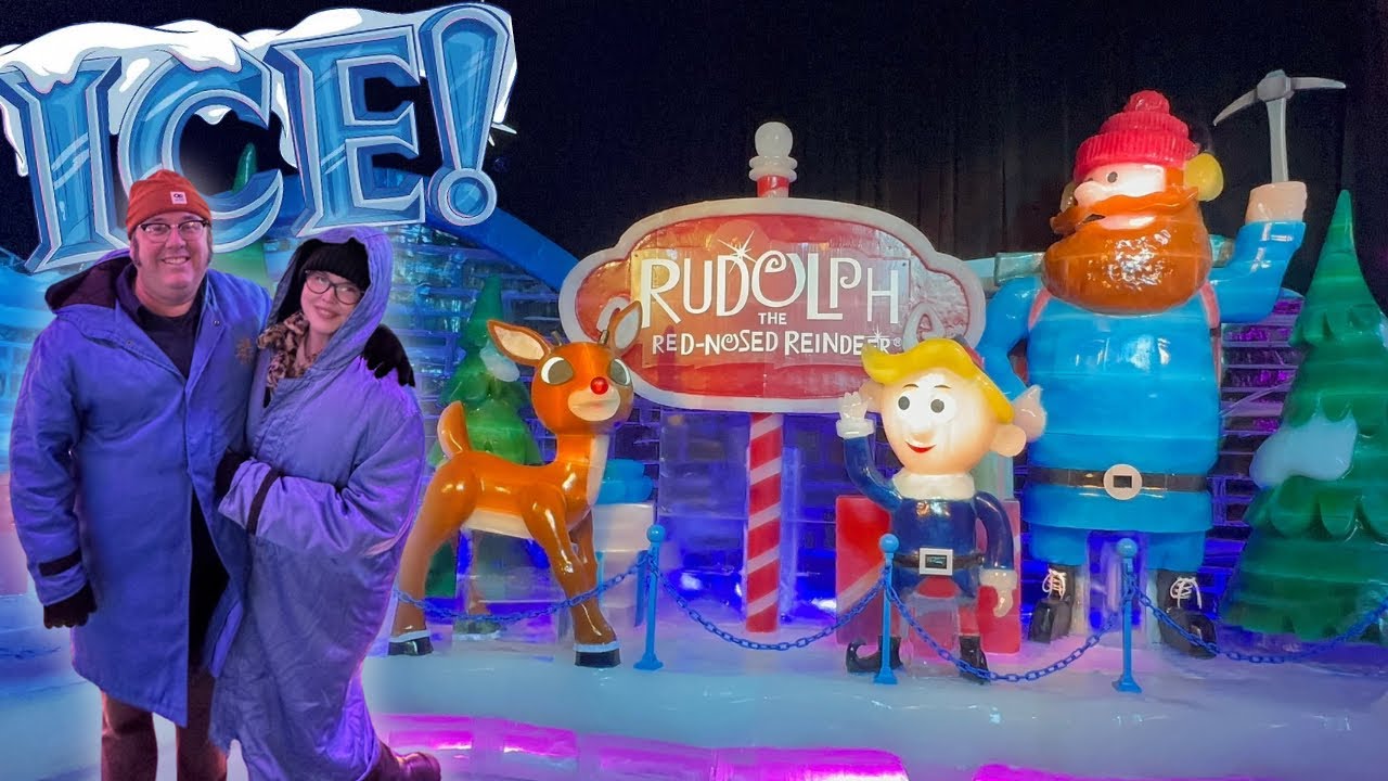 ICE! Featuring Rudolph the Red-Nosed Reindeer FULL TOUR | Gaylord Palms ...