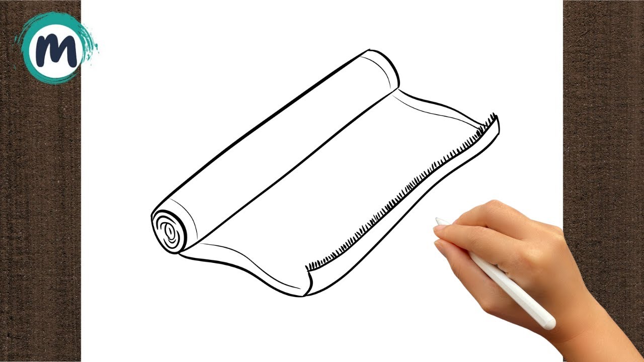 How to Draw Carpet - YouTube