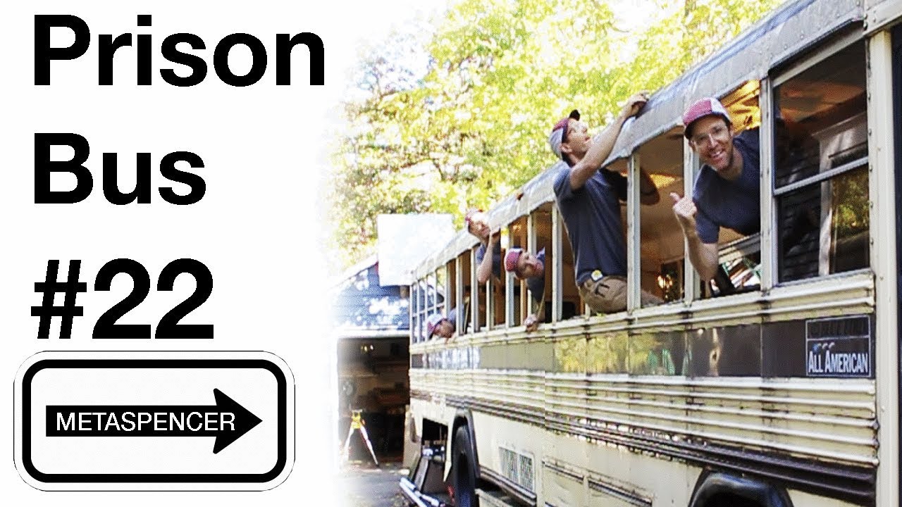 Shower In, Windows Out -- Prison Bus Conversion #22 - YouTube