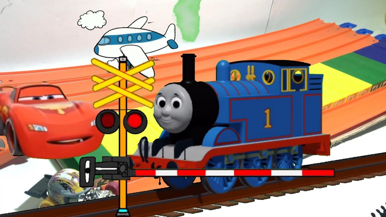 MELUNCURKAN MAINAN HOTWHEELS - Thomas and friend, ambulan, helikopter ...