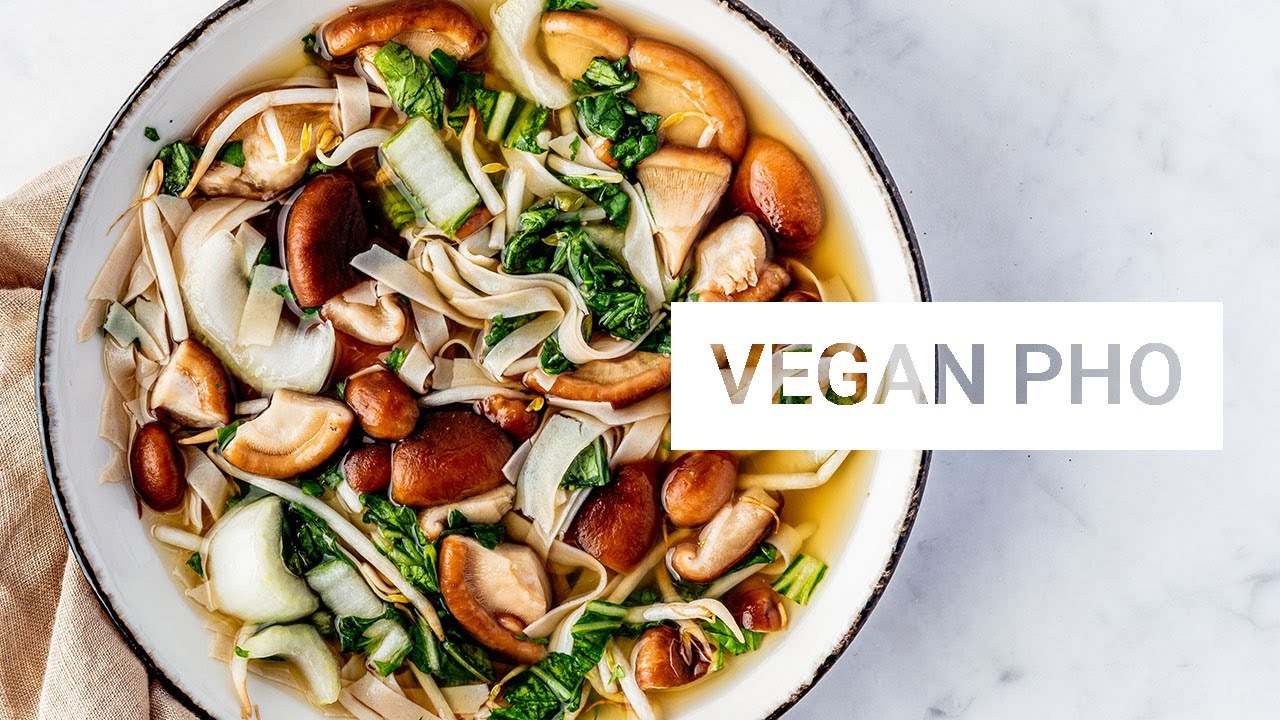 Easy Vegan recept: pho ( Vietnamese soep) - YouTube