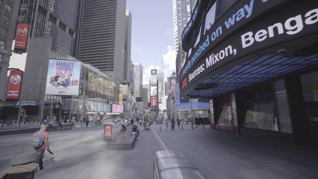 Free Stock Footage - New York City, Time Square | Sony A7III ( Slog 2 ...
