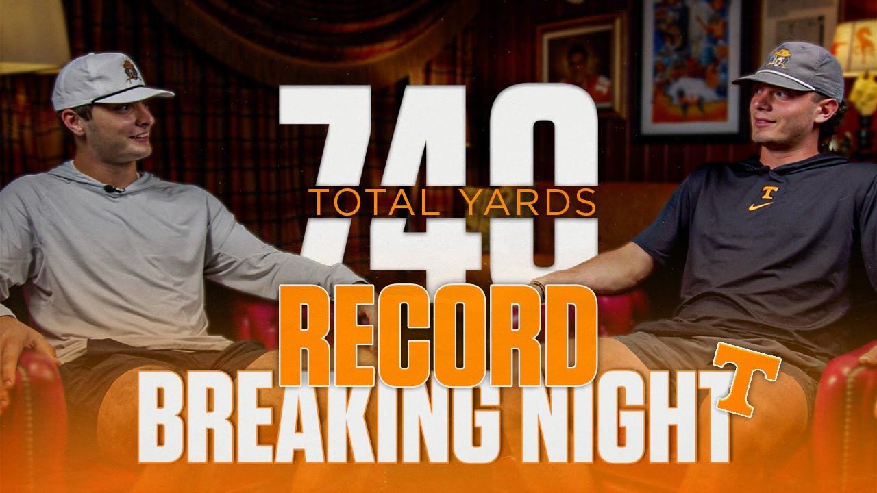 Tennessee Vols Quarterbacks Recap the Record Breaking Kent State Game ...