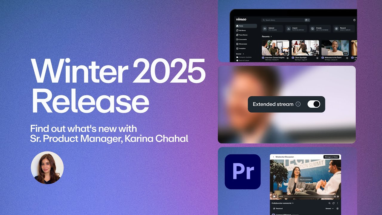 Vimeo Winter 2025 Release: Enhanced collaboration, streamlined ...