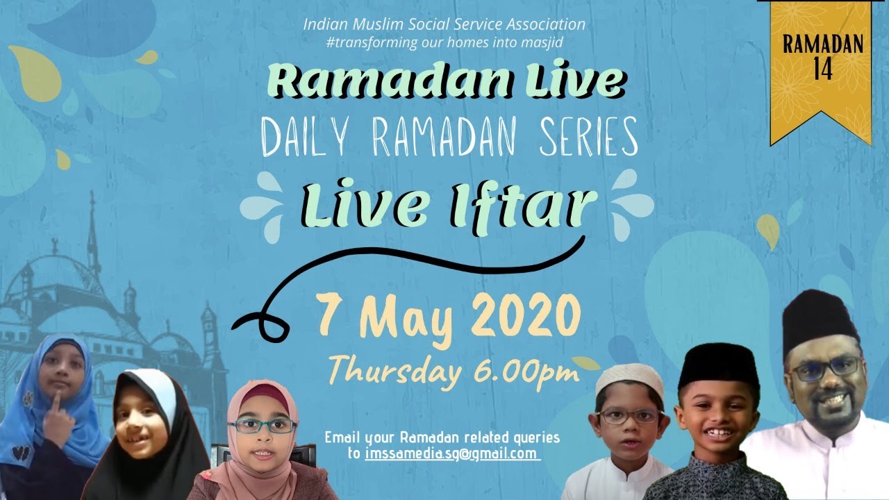 Ramadan 14 Live Iftar 7 May 2020 - YouTube