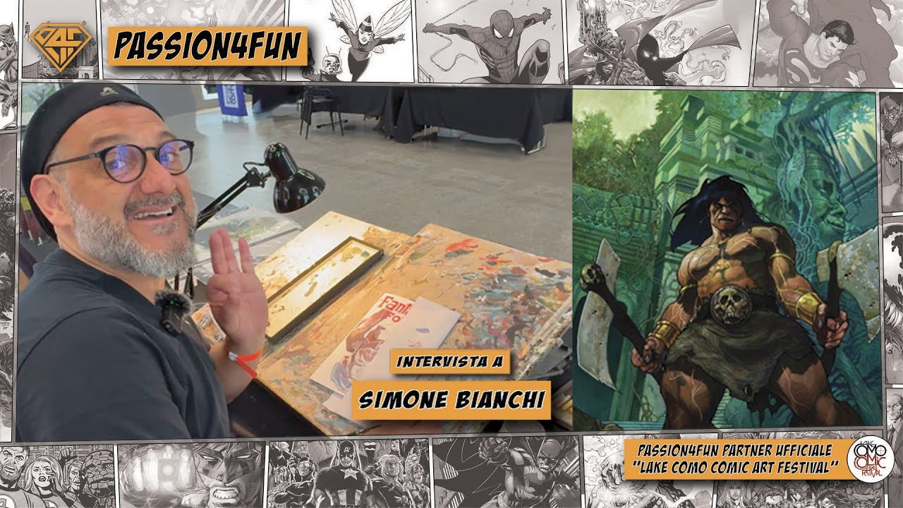 Intervista a SIMONE BIANCHI - The Lake Como Comic Art Festival 2025 ...