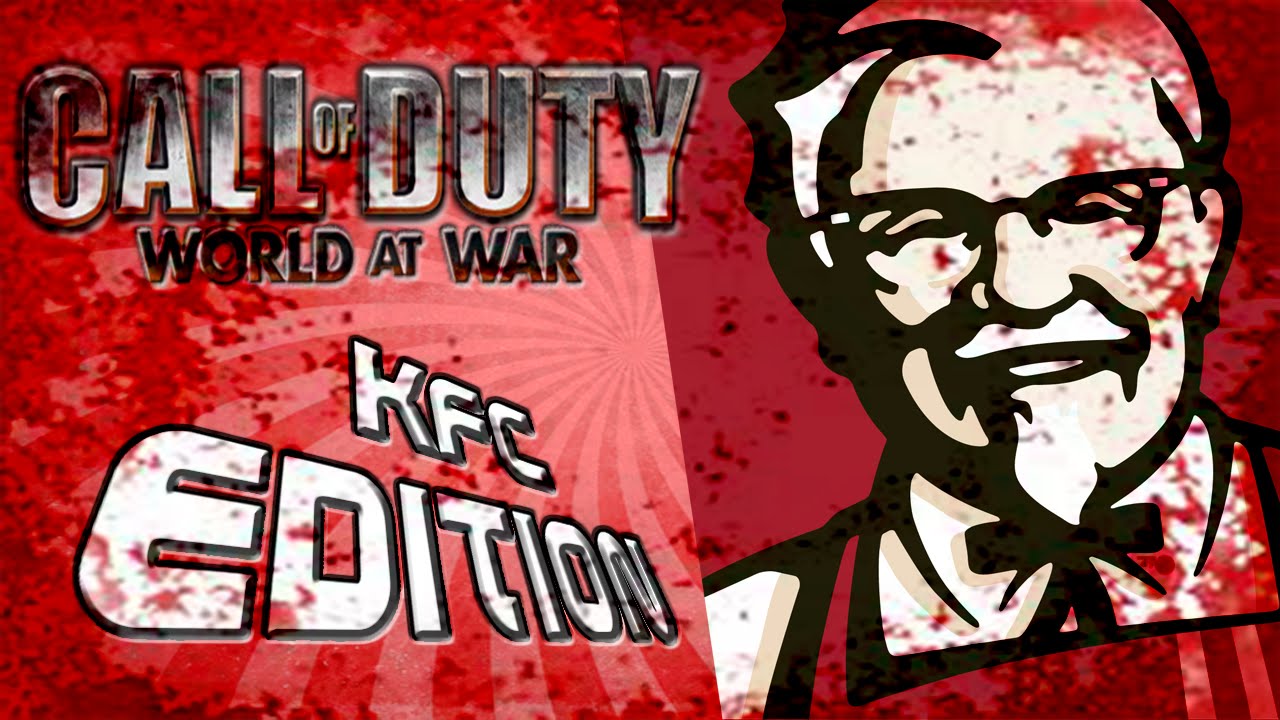 KFC Zombies! (Call of Duty WaW Zombies Funny Moments, Racist Lobby ...