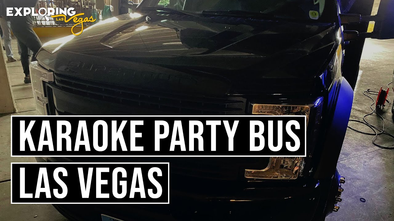🎵 Karaoke Party Bus Las Vegas from Exploring Las Vegas - YouTube