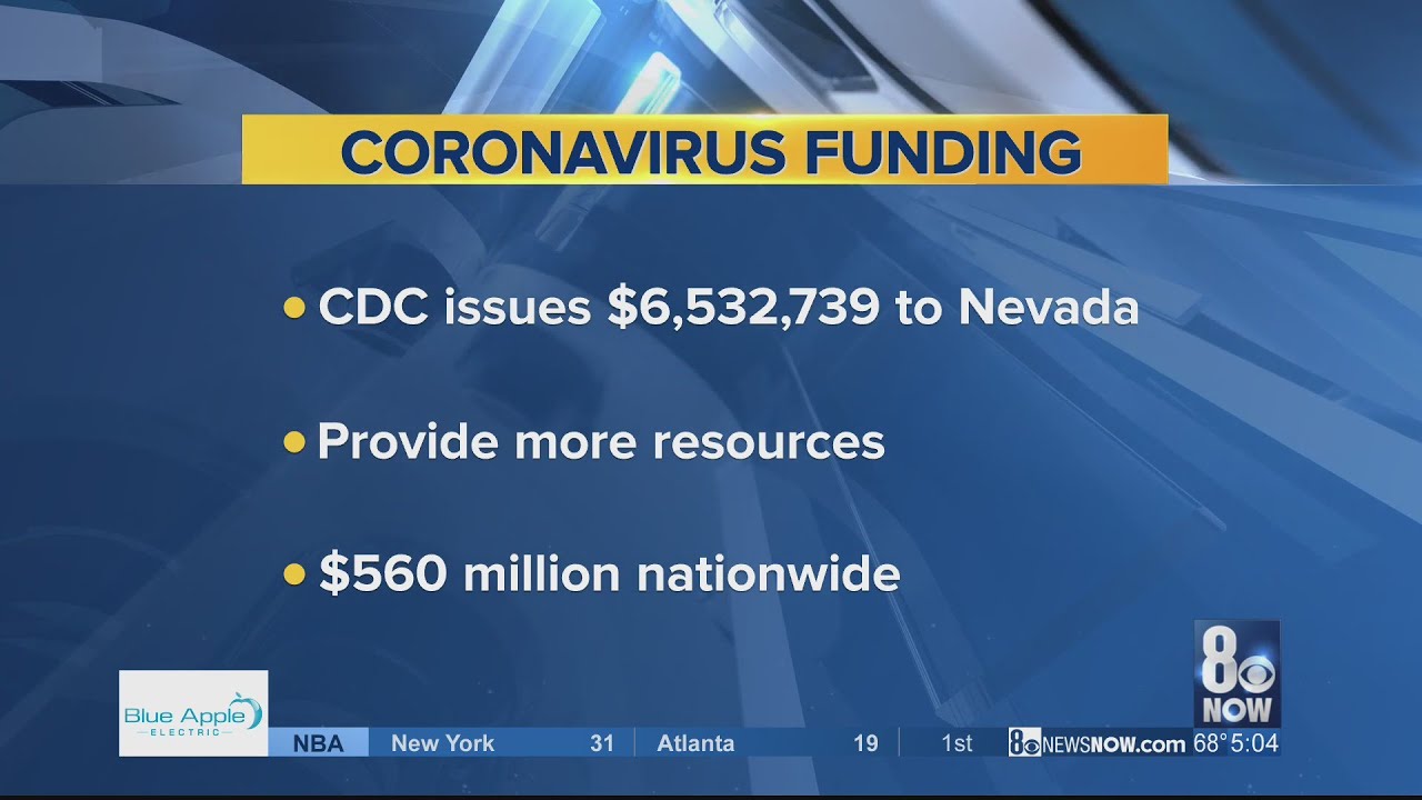 CDC providing 6M to Nevada in response to coronavirus - YouTube