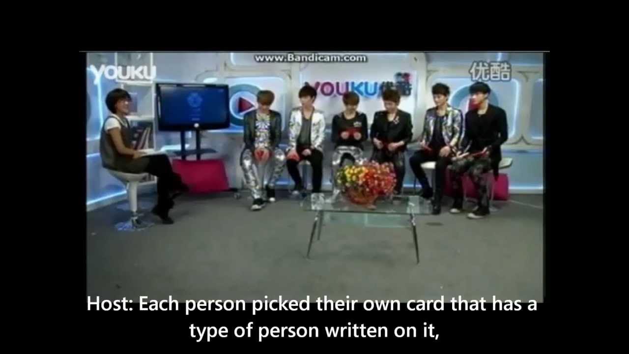 EXO-M Youku Live Chat ENG SUB (5) - YouTube