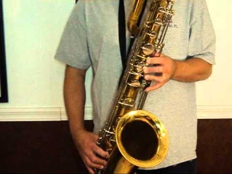 Noblet Paris Baritone Sax - YouTube