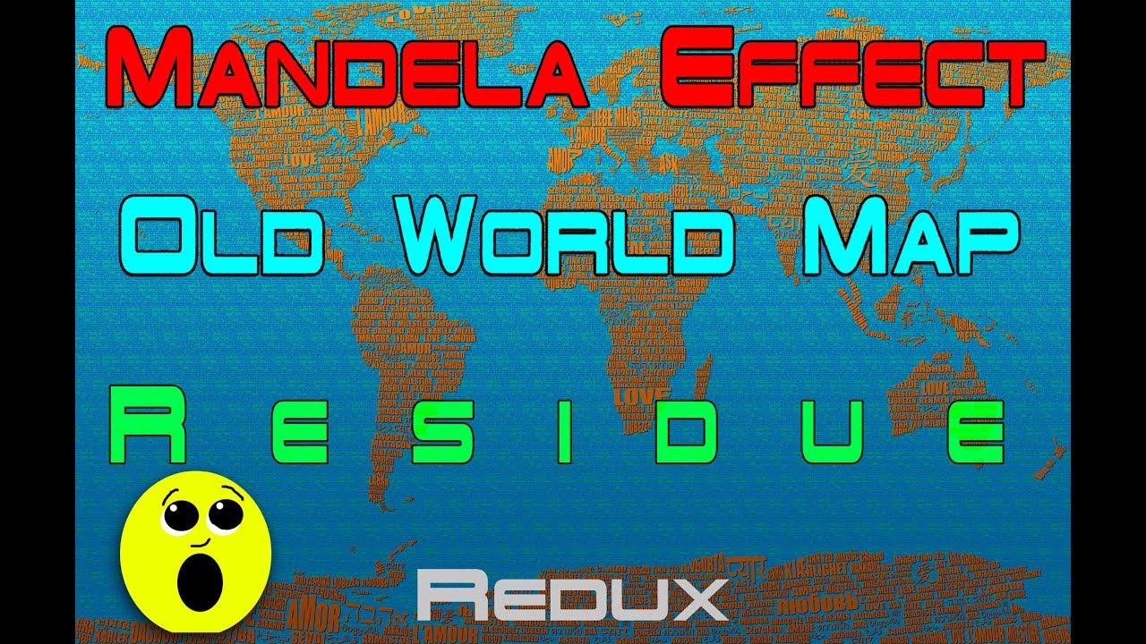 Mandela Effect World Map Change residue PROOF! Link in Description ...