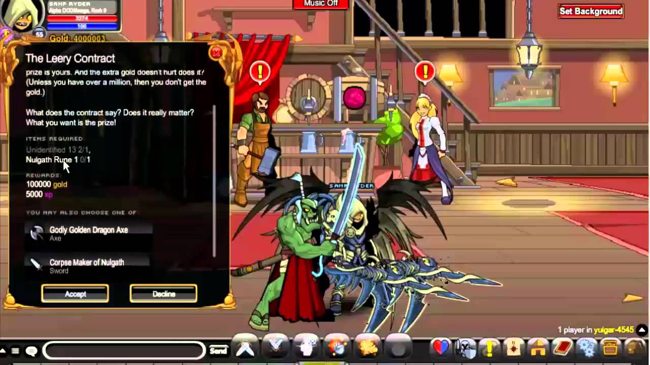=AQW= How To Get Nulgath rune 1 - YouTube
