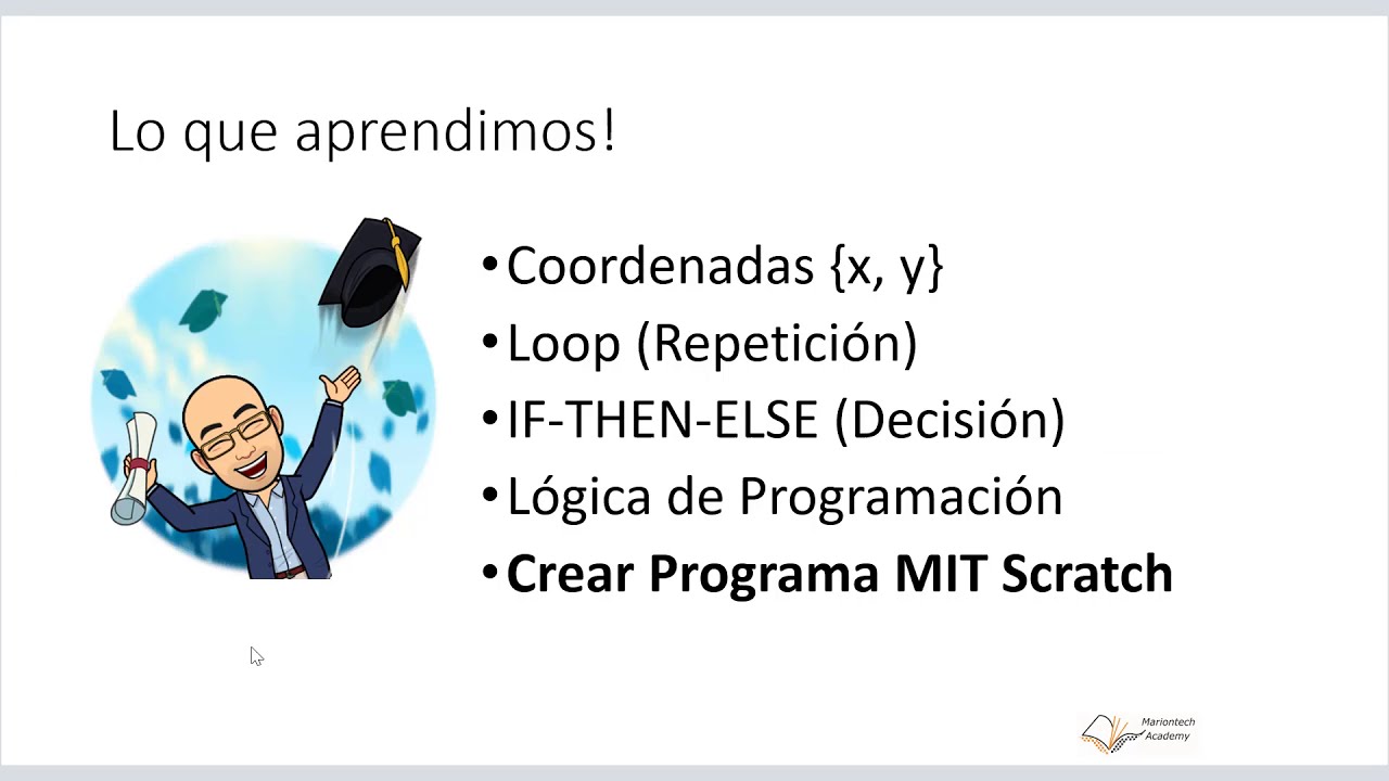 CS060 01.3 de 3 Programación y Algoritmos – Codificando Videojuego en Scratch - YouTube