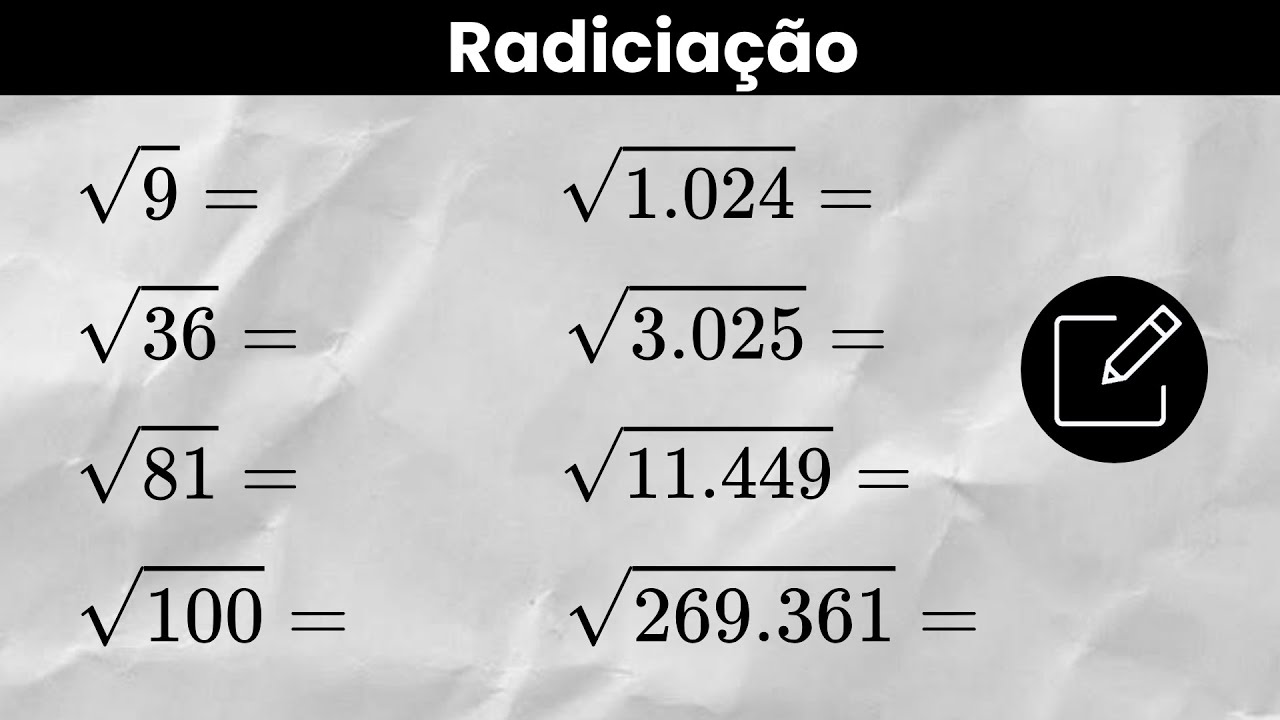 Como resolver raiz quadrada. - YouTube