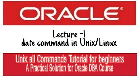 Linux Commands for ORACLE DBA - YouTube