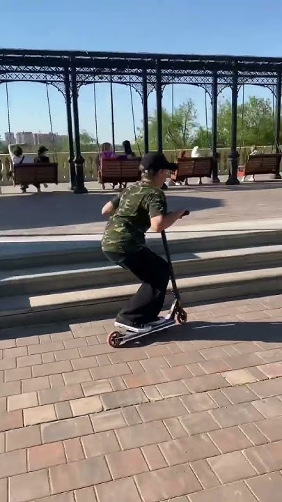 #самокат #трюки #shorts - YouTube