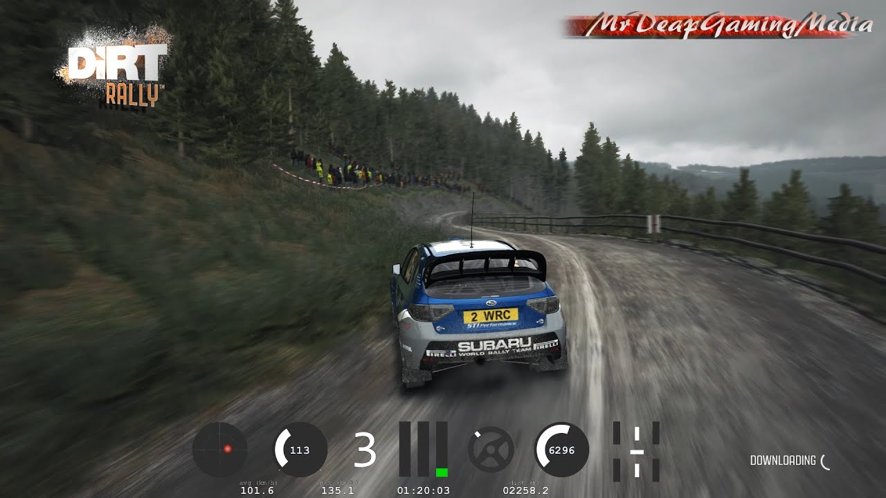 DiRT Rally XBOX One Gamepad Gameplay PC Pant Mawr R4 WRX - YouTube