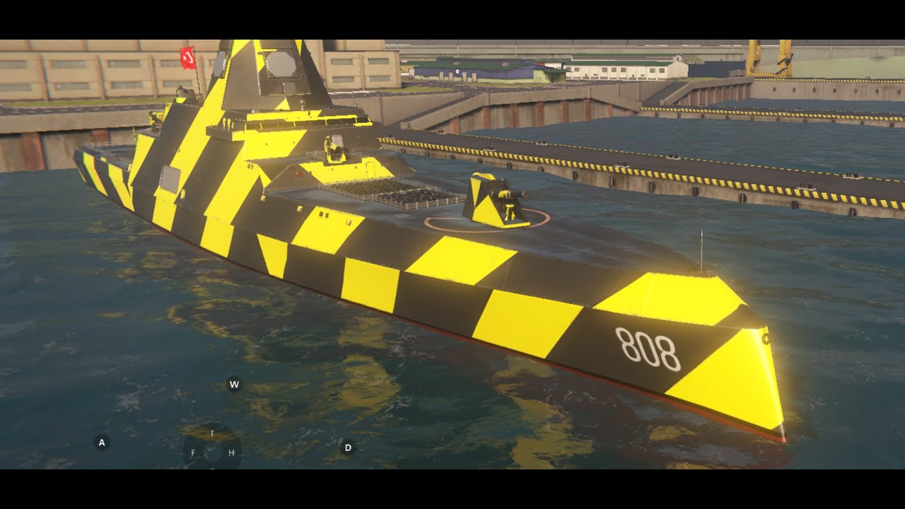 Modern Warships: CN Type 058 with full x-51 missile - YouTube