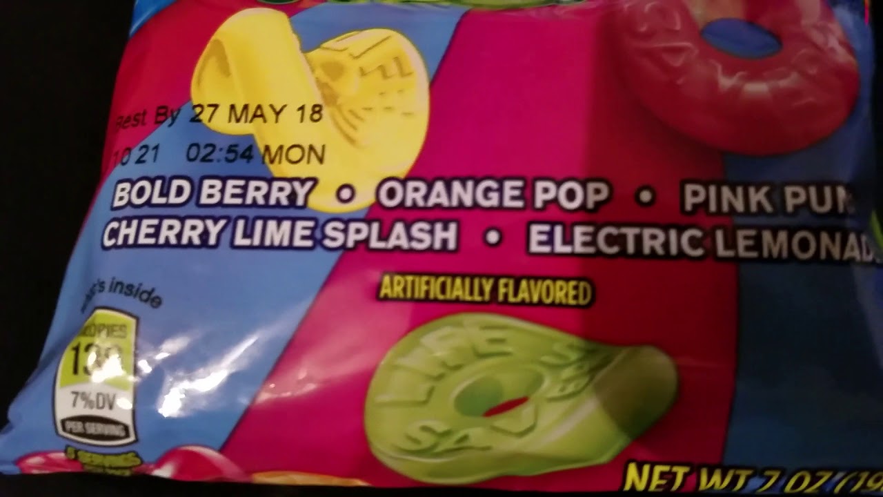 lifesavers gummies neons review - YouTube